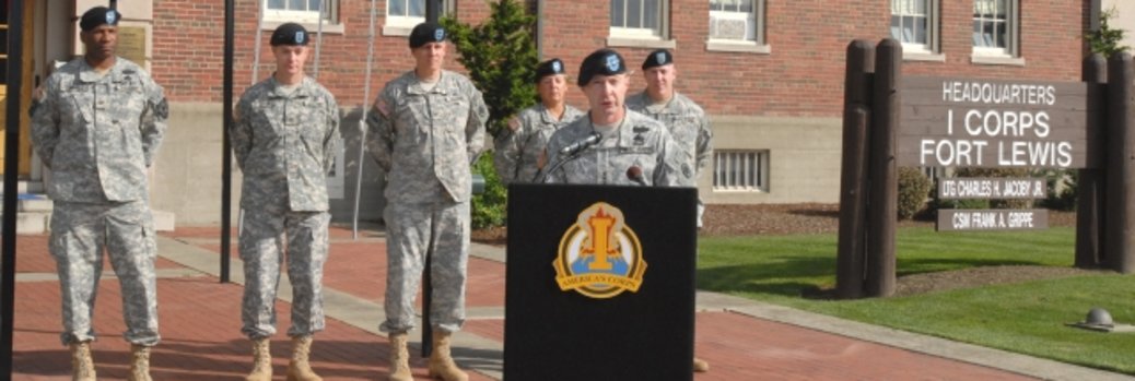 I Corps Headquarters (I Corps HQ), I Corps in Joint Base Lewis-McChord ...