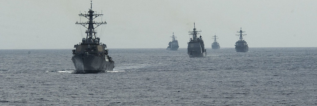 Destroyer Squadron 1 (COMDESRON 1), members stationed in San Diego, CA ...