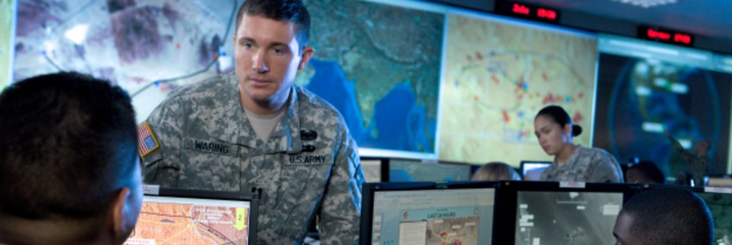 A Company (A Co), 368th Military Intelligence Battalion in Camp Parks ...