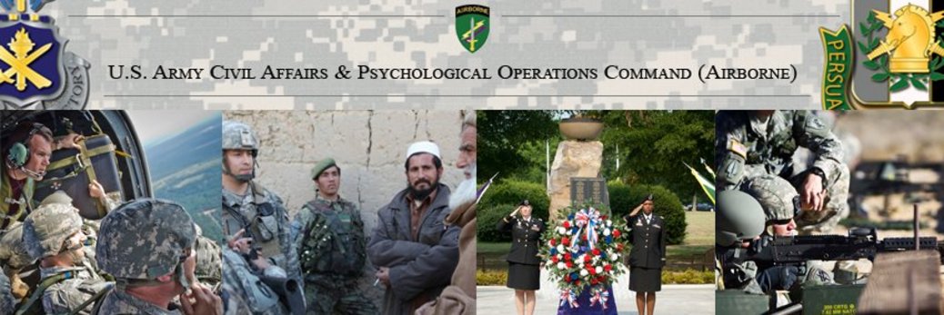 US Army Civil Affairs & Psychological Operations Command (USACAPOC ...