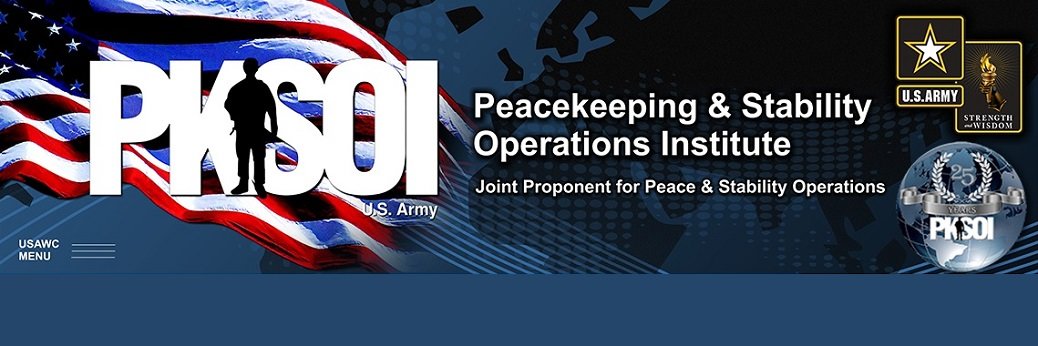 Peacekeeping & Stability Operations Institute (PKSOI ...