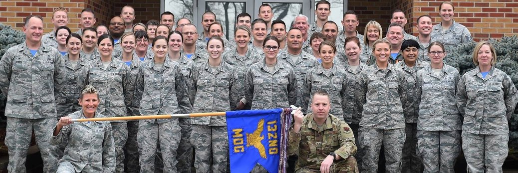 132nd Medical Group (132 MDG), 132nd Fighter Wing members stationed in ...