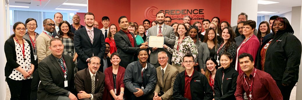 Veterans and military members currently working at Credence Management ...