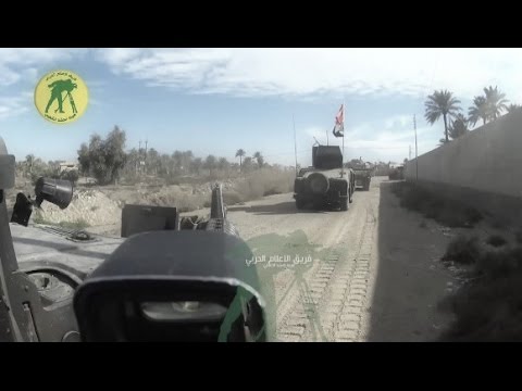 HD POV GoPro Scenes Capture Iraqs Popular Mobilization Forces In Combat ...