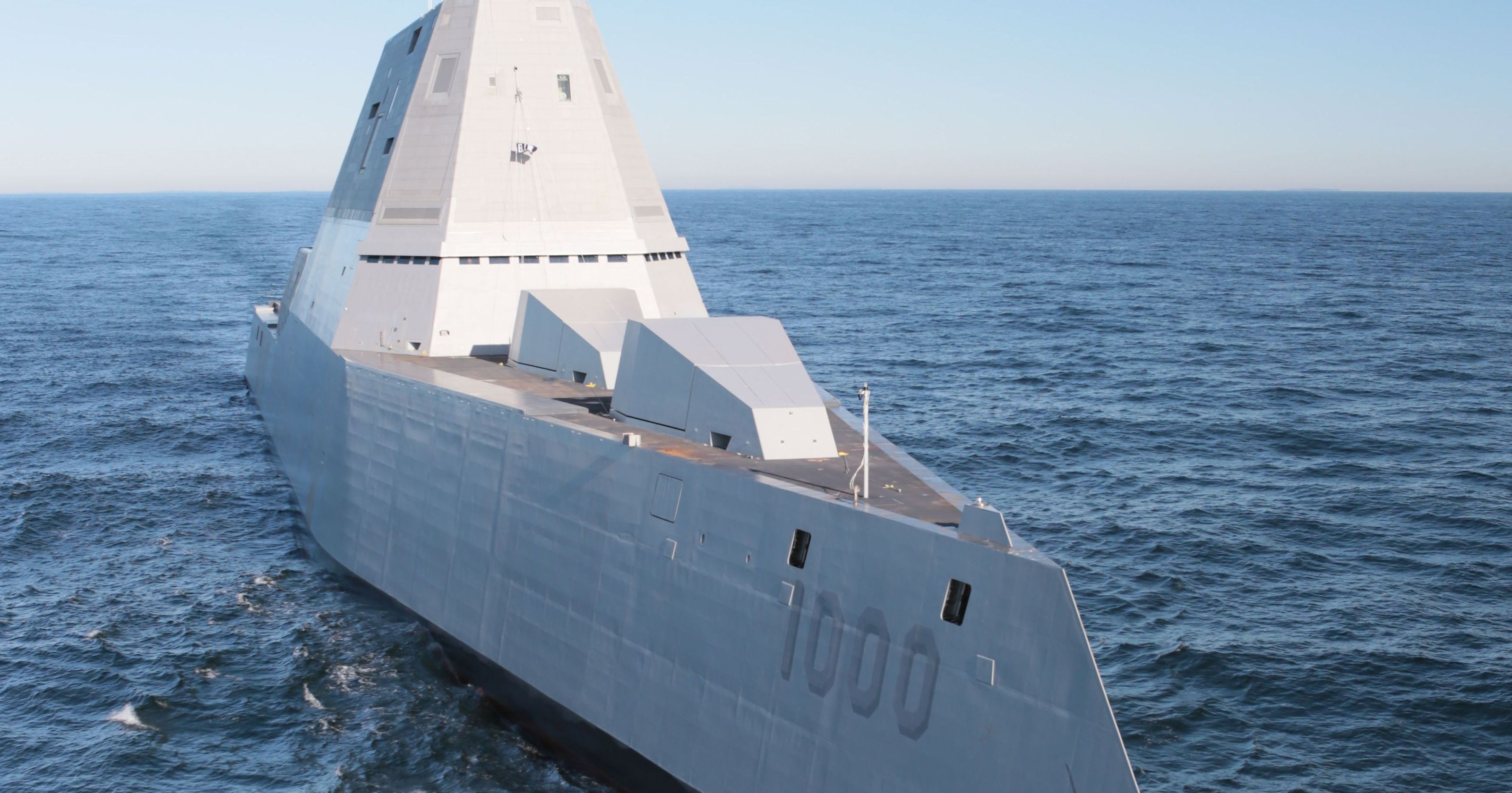 Massive stealth destroyer Zumwalt joins the Navy | RallyPoint