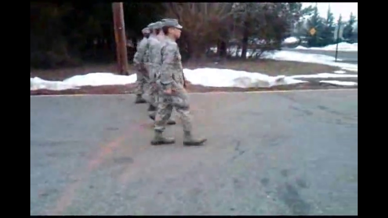 How many times have you seen a column left/right march executed ...