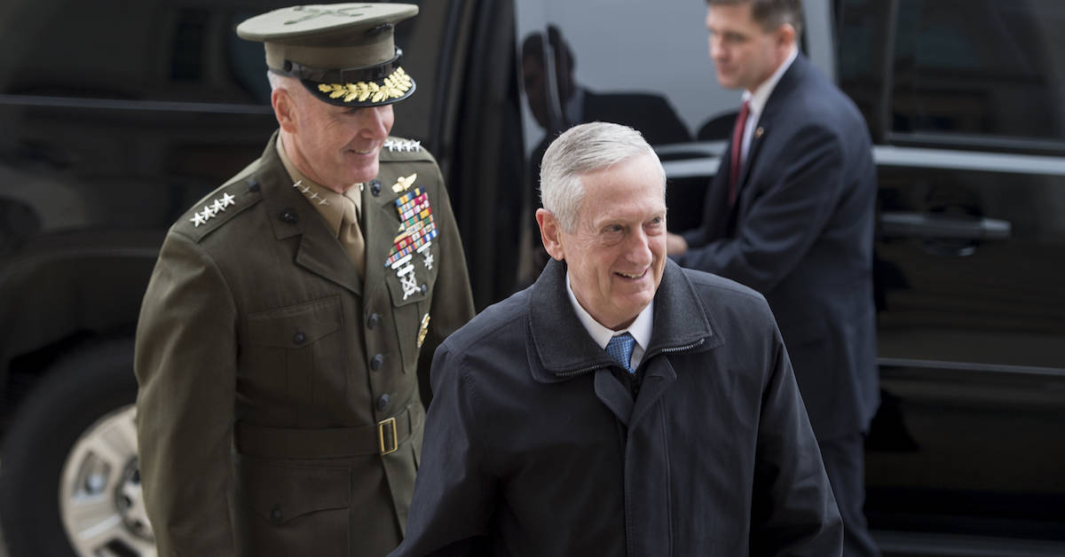Mattis' first message to the troops shows his leadership style | RallyPoint