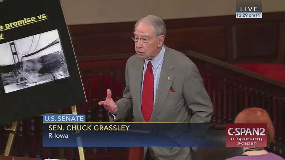 Senator Chuck Grassley's Horrifying Obamacare Visual Aids - Black ...