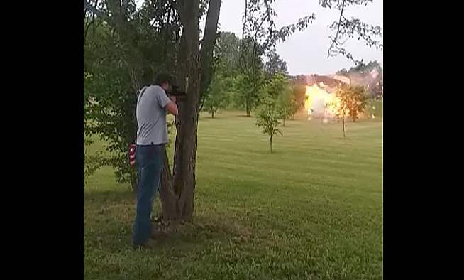 Watch This Guy Find Out What Happens When You Shoot a Fridge Packed ...
