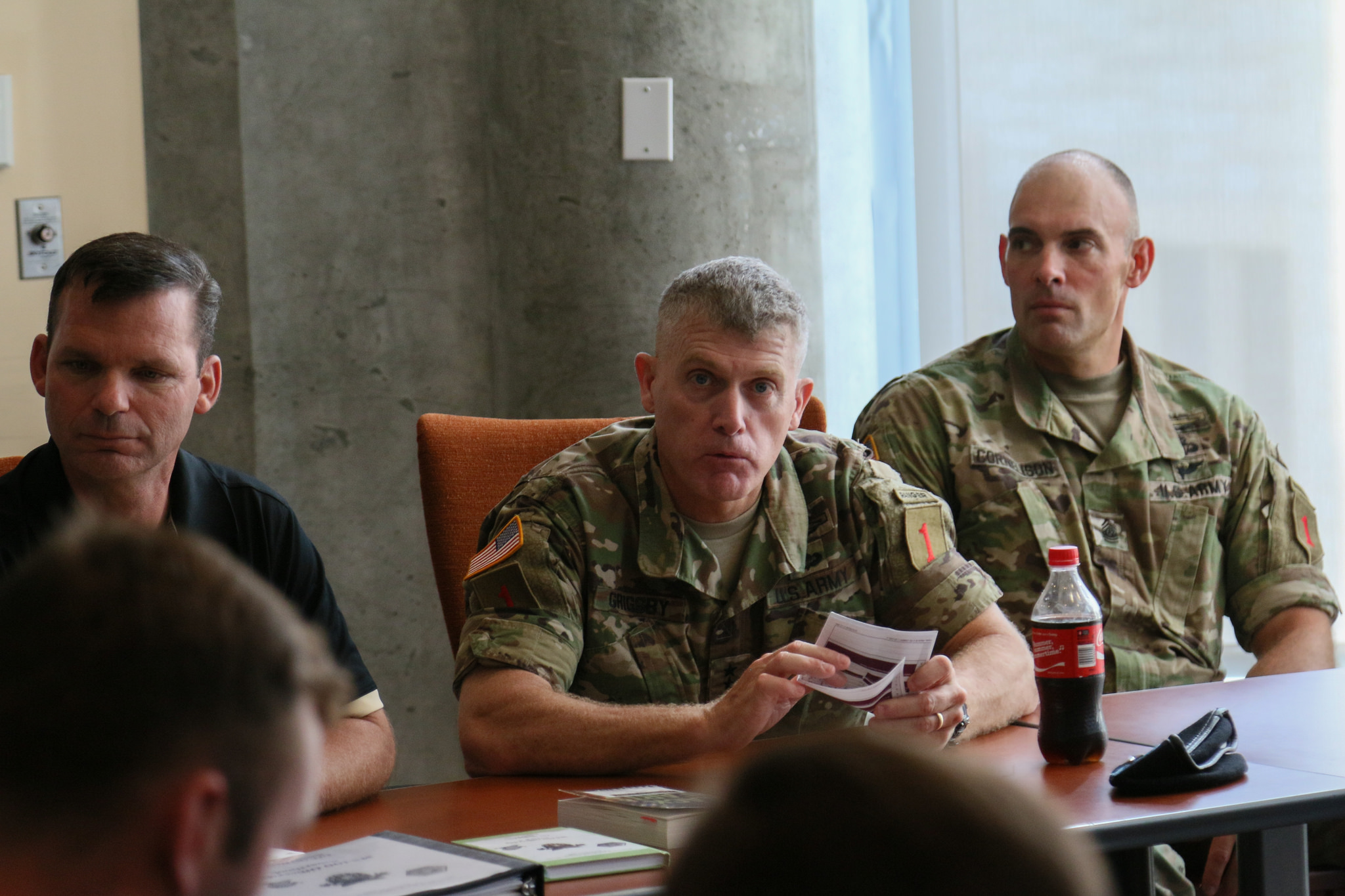 Commander of 1st Infantry Division fired, demoted for “inappropriate ...