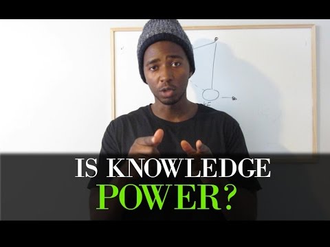 Which says more - "knowledge is power; sharing knowledge is powerful" or "knowledge is potential ...