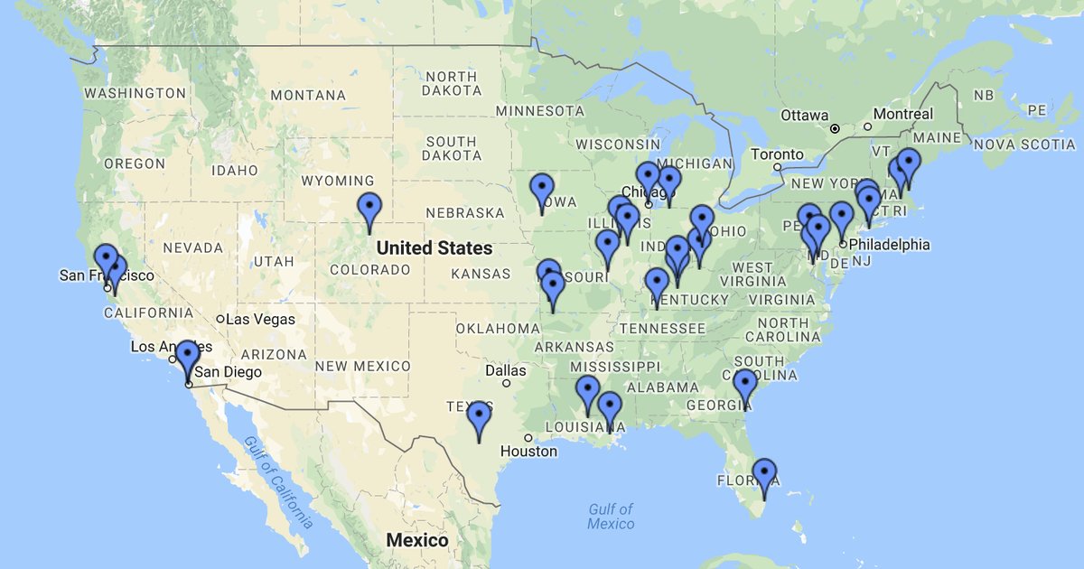 This Map Shows The 31 Most Haunted Places in America | RallyPoint