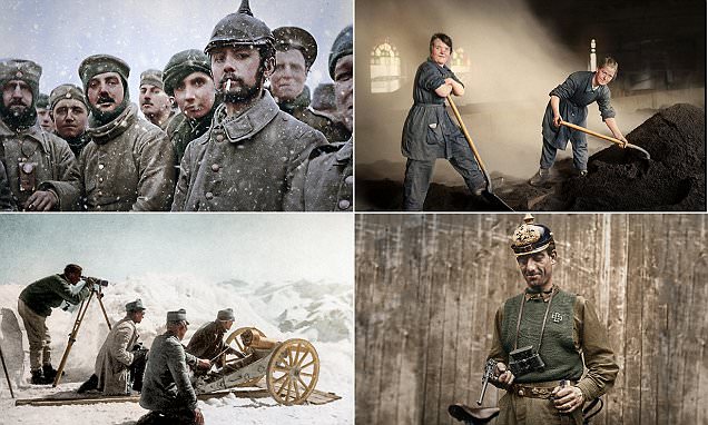 Stunning First World War photographs injected with colour | RallyPoint