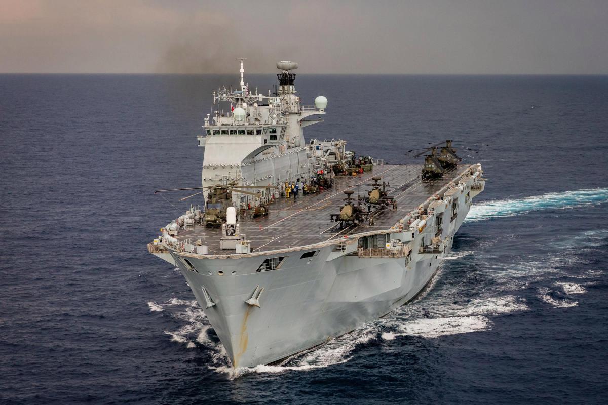 Brazil buys Royal Navy's flagship HMS Ocean for 84m… 4 years after 65m ...