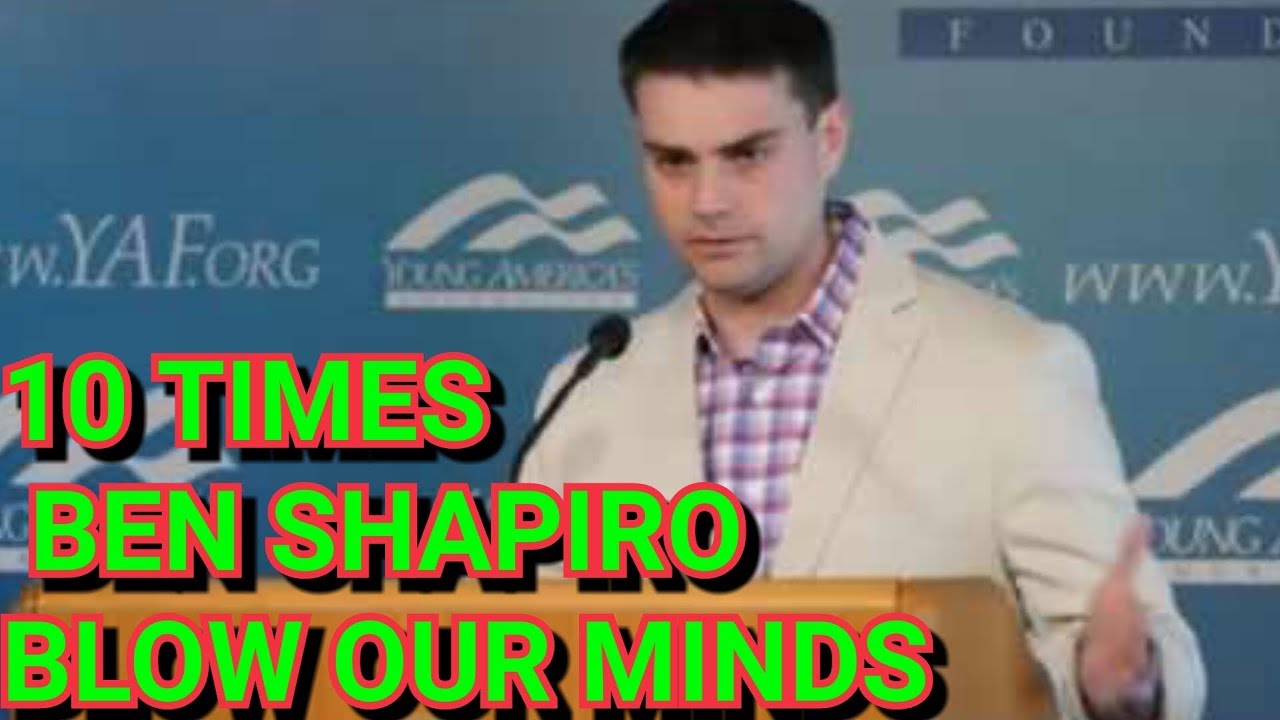 10 Most Legendary Moments That Made Ben Shapiro Famous | RallyPoint
