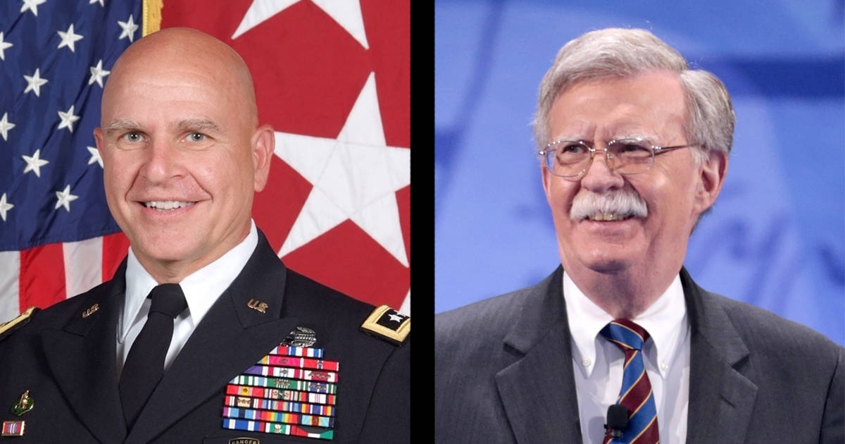 Trump replaces brilliant military strategist with some dude wearing ...