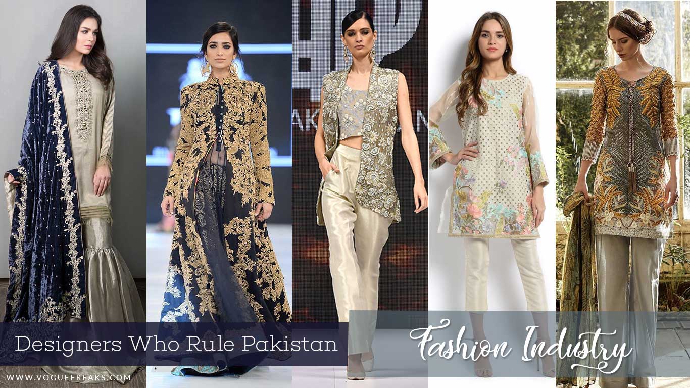 Top 5 Designers Who Rule Pakistan Fashion Industry | RallyPoint