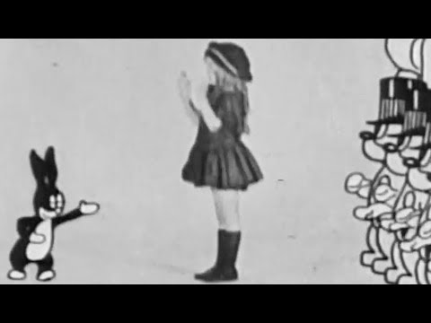 Alice's Wonderland 1923 Walt Disney Laugh-O-Gram Cartoon; Rudolf Ising ...