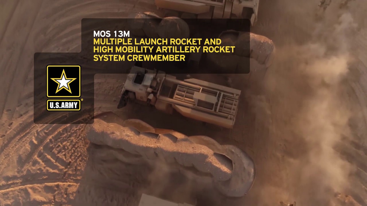 MOS 13M Multiple Launch Rocket and High Mobility Artillery Rocket ...