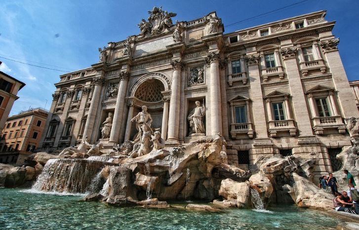 The Trevi Fountain Facts | Trevi Fountain History, Interesting Facts ...