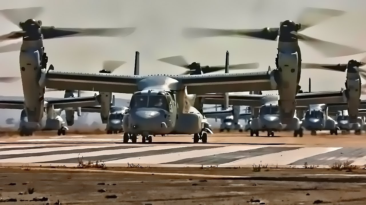 Marine Corps Rotary Aviation • MV-22B & CH-53E Mass Launch | RallyPoint