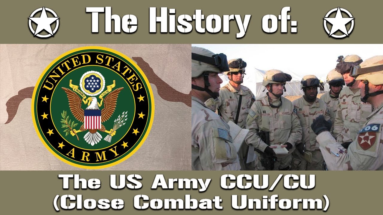 The History of: The US Army CCU (Close Combat Uniform) | Uniform ...