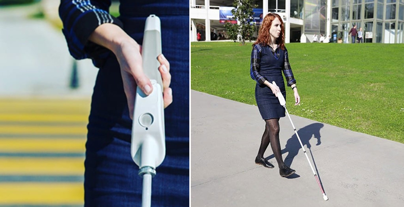 Blind engineer builds a SMART cane that has Google Maps, Bluetooth, and ...
