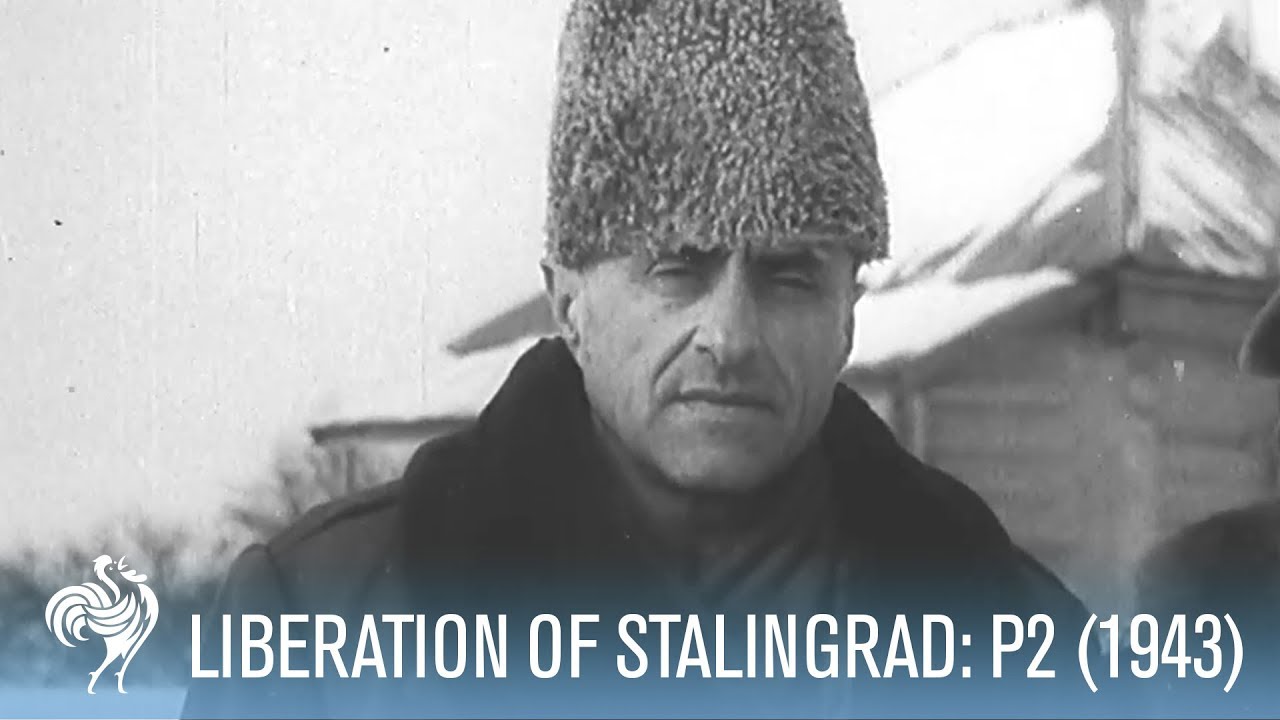 Liberation of Stalingrad - Germans Surrender Pt 2 (1943) | War Archives ...