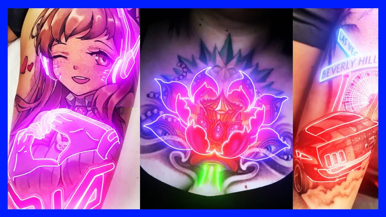 Best Animated Tattoos Girls & For Men, Amazing Animation Tattoos, Cool ...