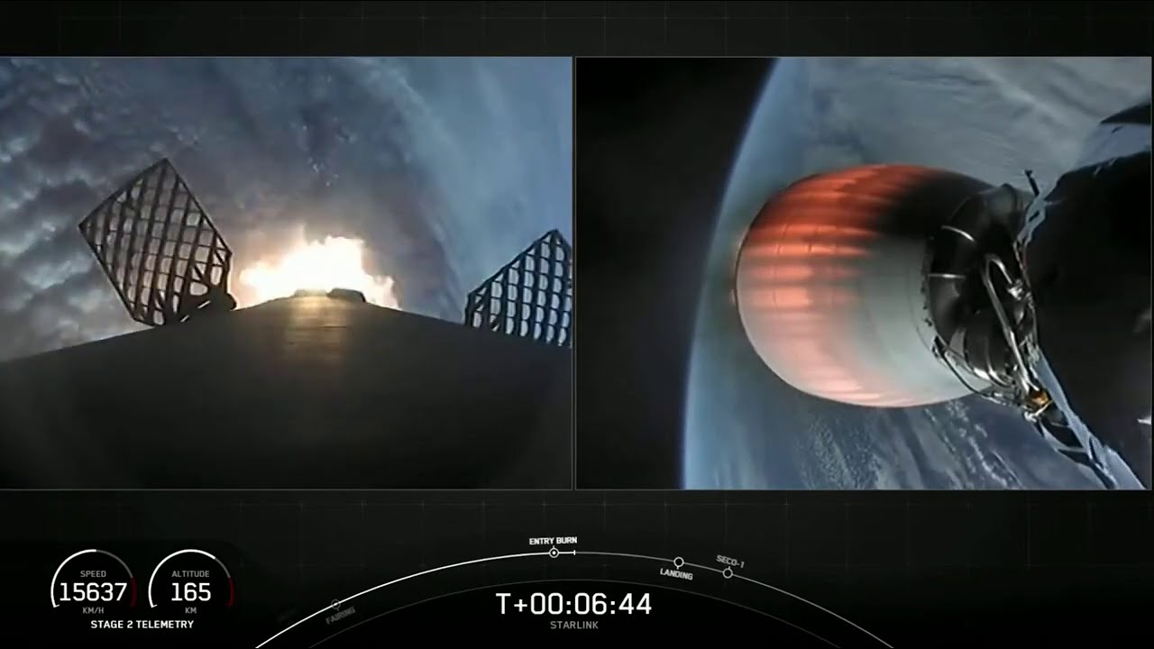Touchdown! SpaceX lands rocket after launching first Starlink ...