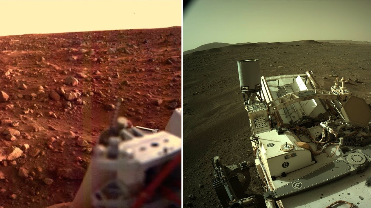 How Perseverance's cameras compare to NASA's historic Viking-1 Mars ...