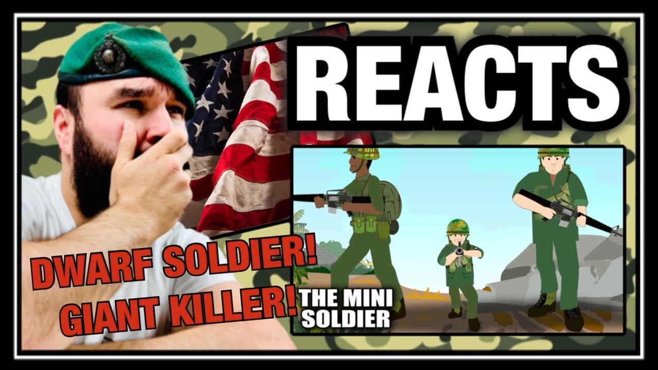 THE GIANT KILLER! British Marine Reacts To The Smallest Man to Serve in ...