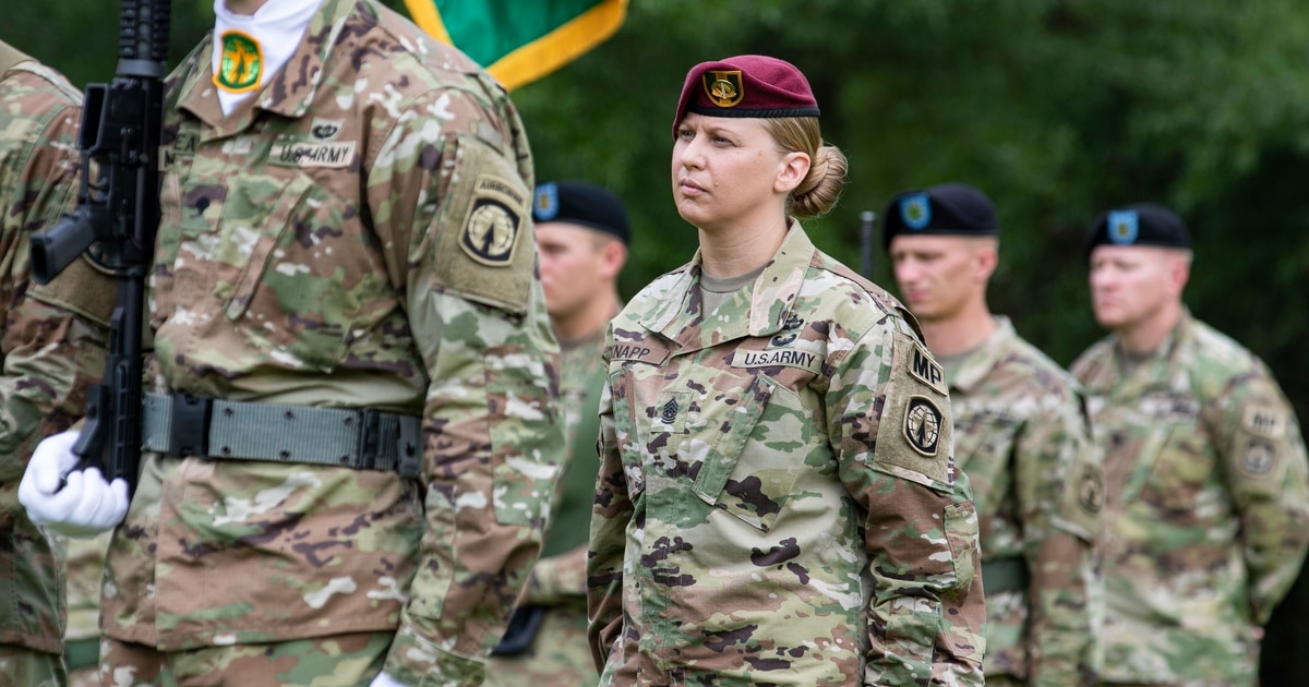 New 101st Airborne command sergeant major is first woman in the job ...