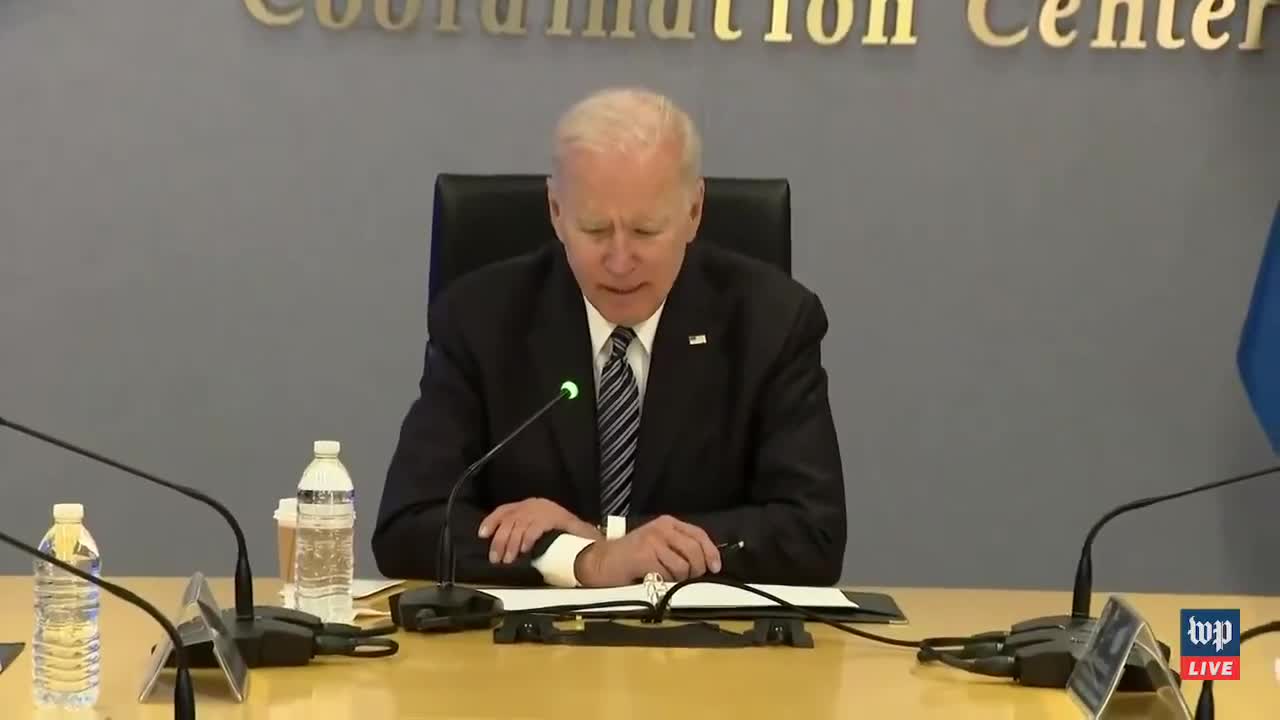 Joe Biden Gets Lost Reading His Notes During Incoherent Answer | RallyPoint