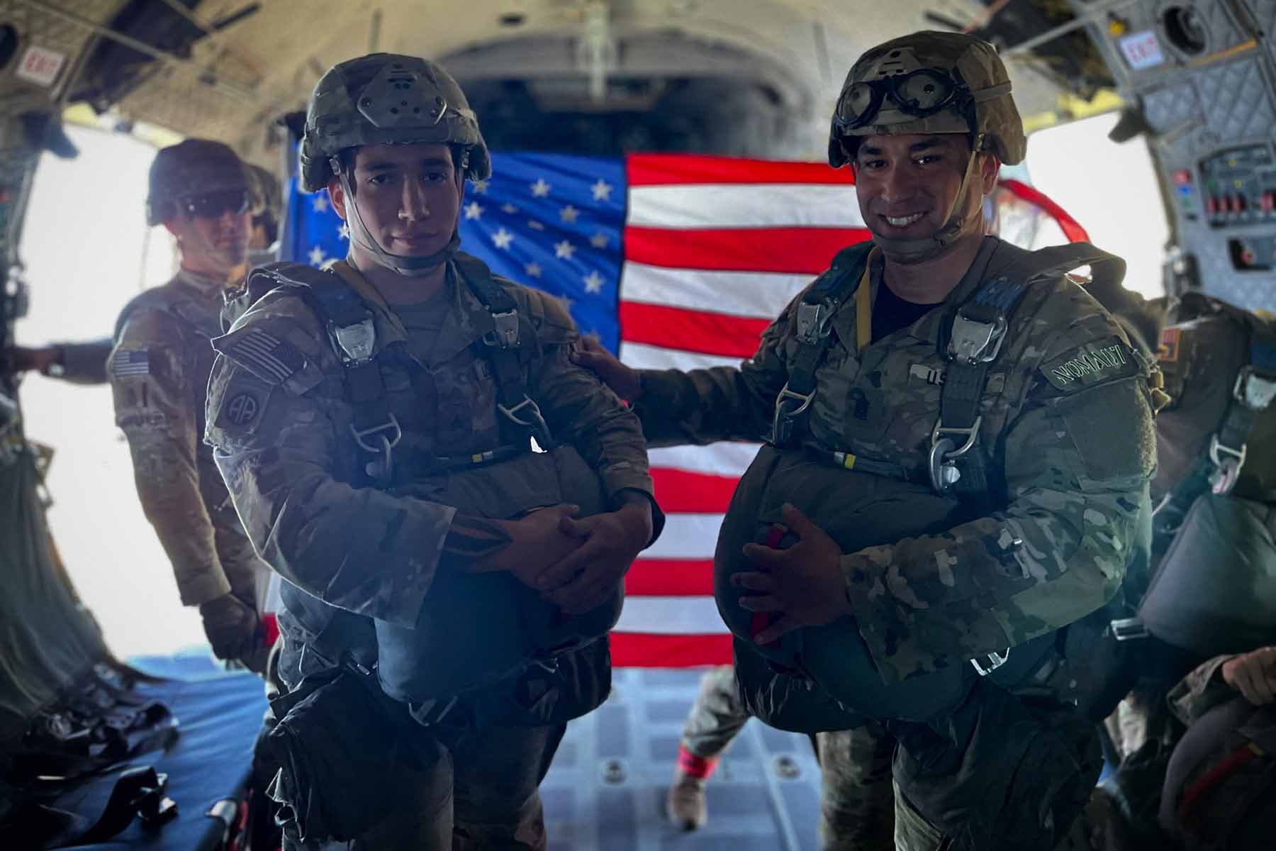 Soldier Dad and Son Celebrate Father's Day with Airborne Jump | RallyPoint