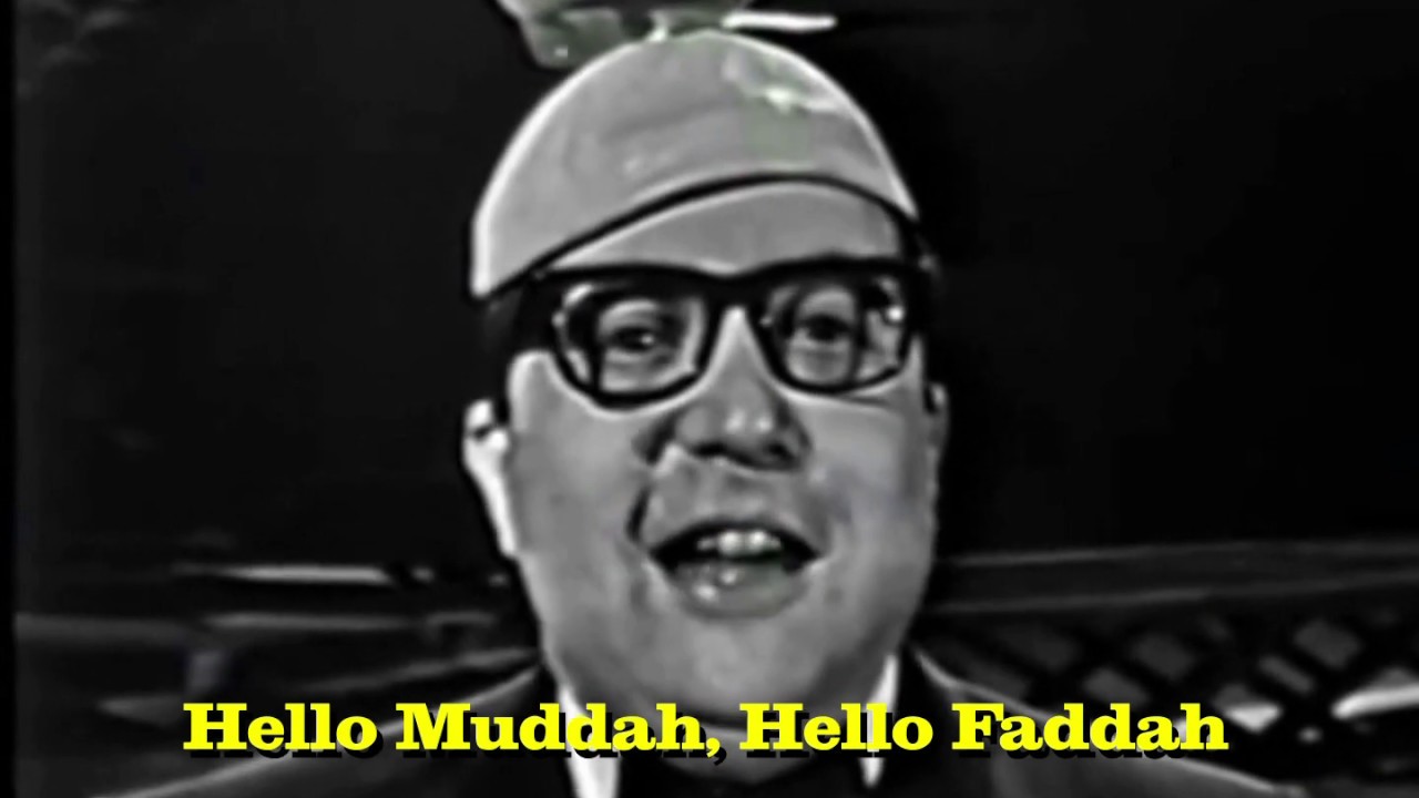 Hello Muddah, Hello Fadduh (Camp Granada Song) with Lyrics Sing-Along ...