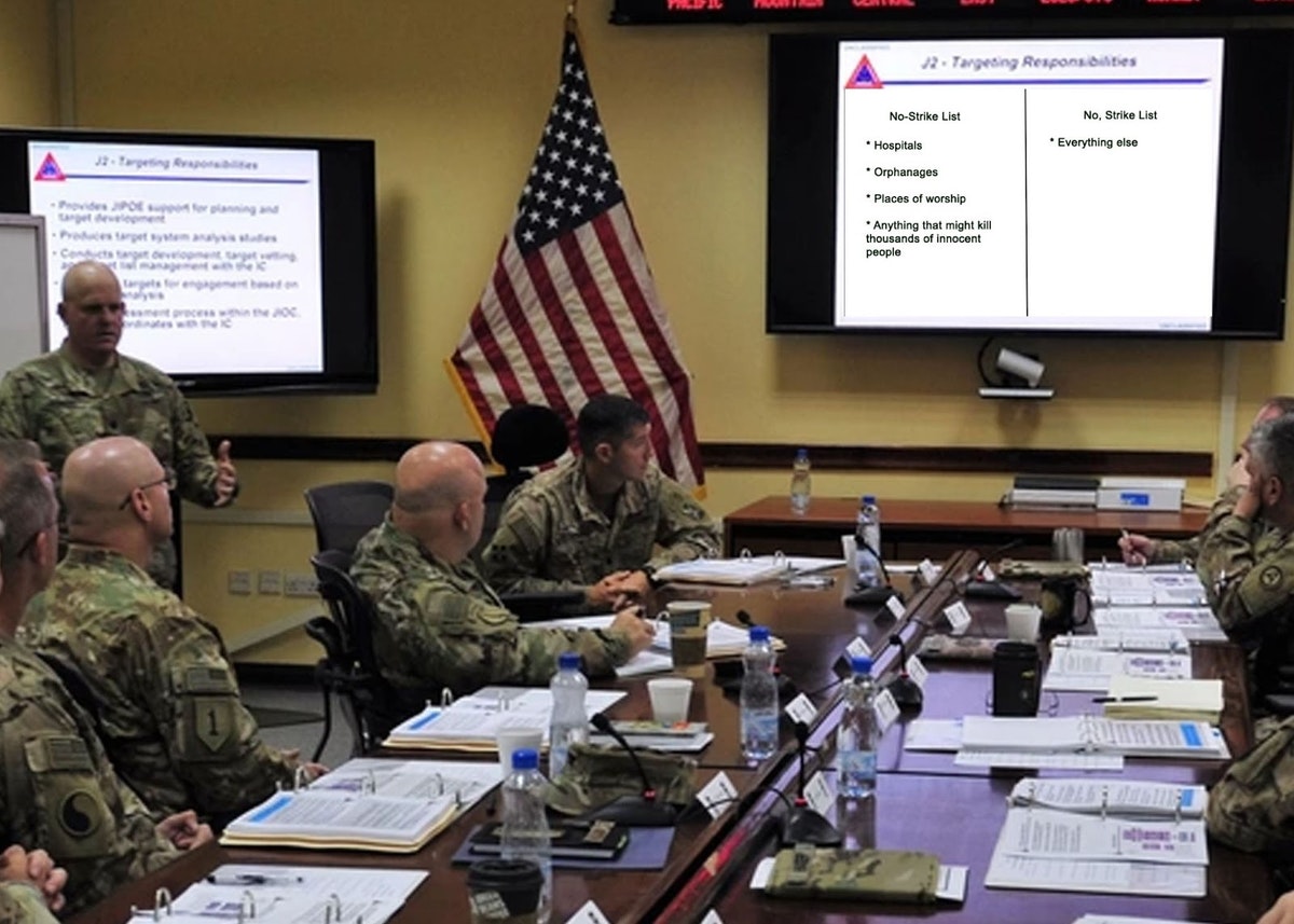 Pentagon admits mixing up ‘No-Strike List’ with ‘No, Strike List ...