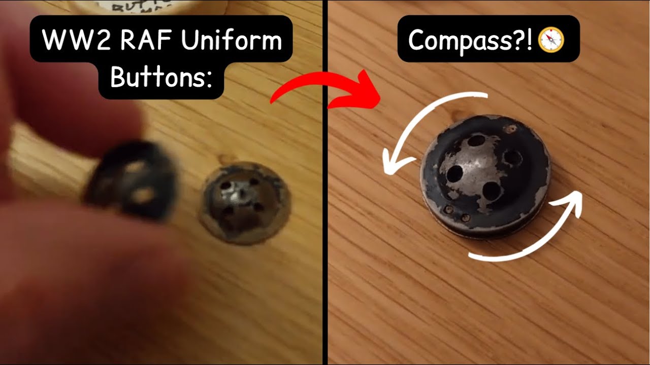WW2 RAF Uniform Buttons Becomes A Compass?! | RallyPoint