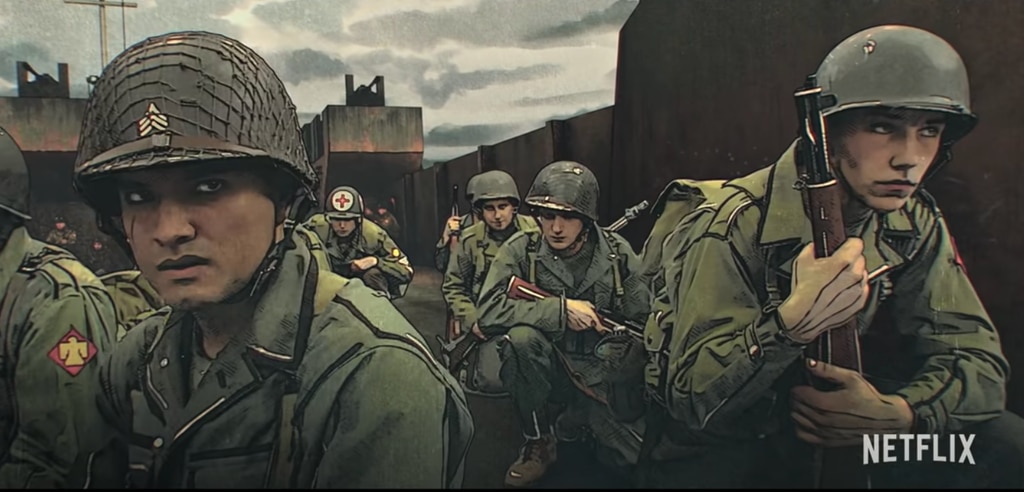 How innovative animation turned Netflix’s WWII series ‘The Liberator ...