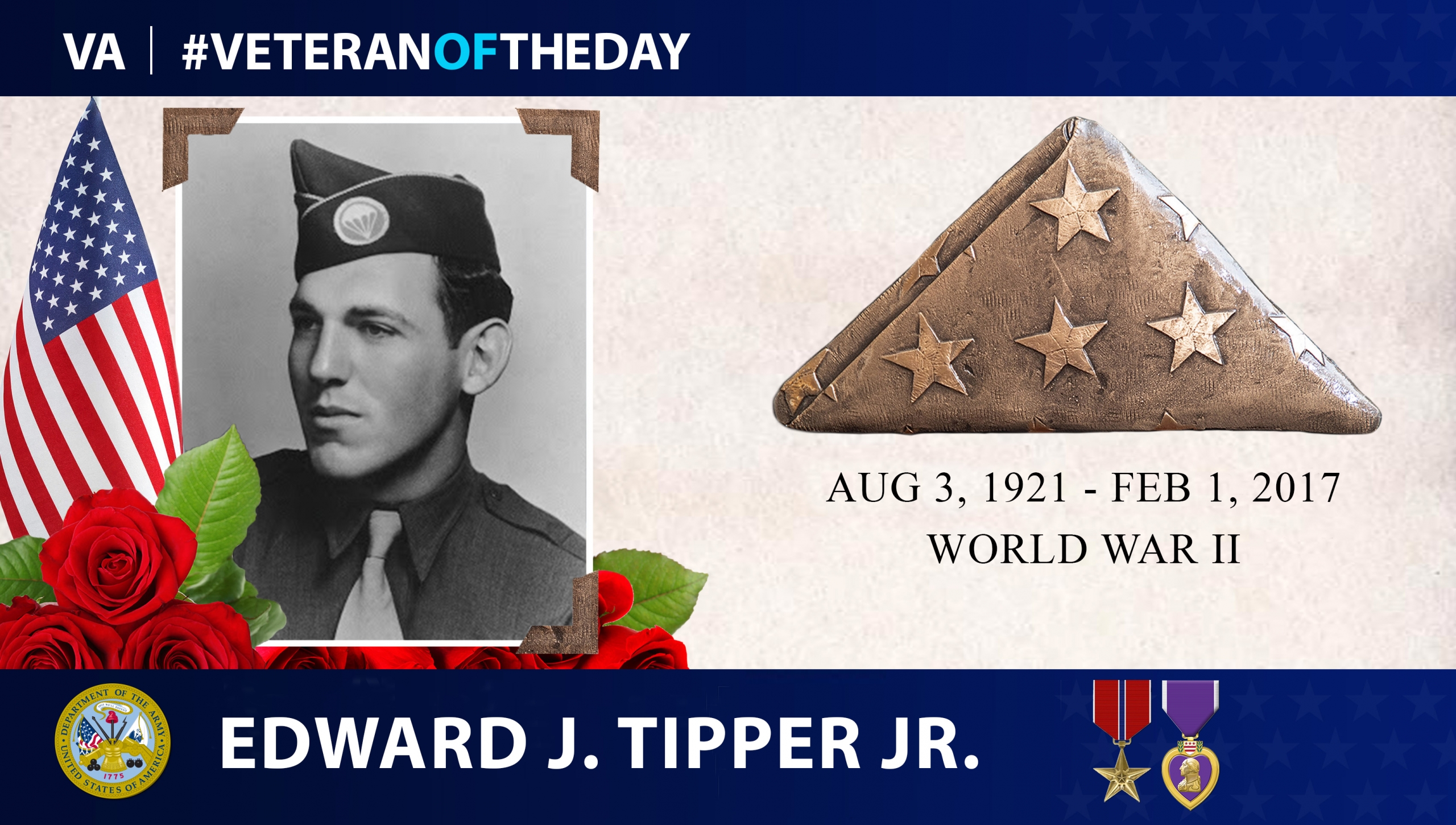 #VeteranOfTheDay Army Veteran Edward J. Tipper Jr. - VAntage Point ...