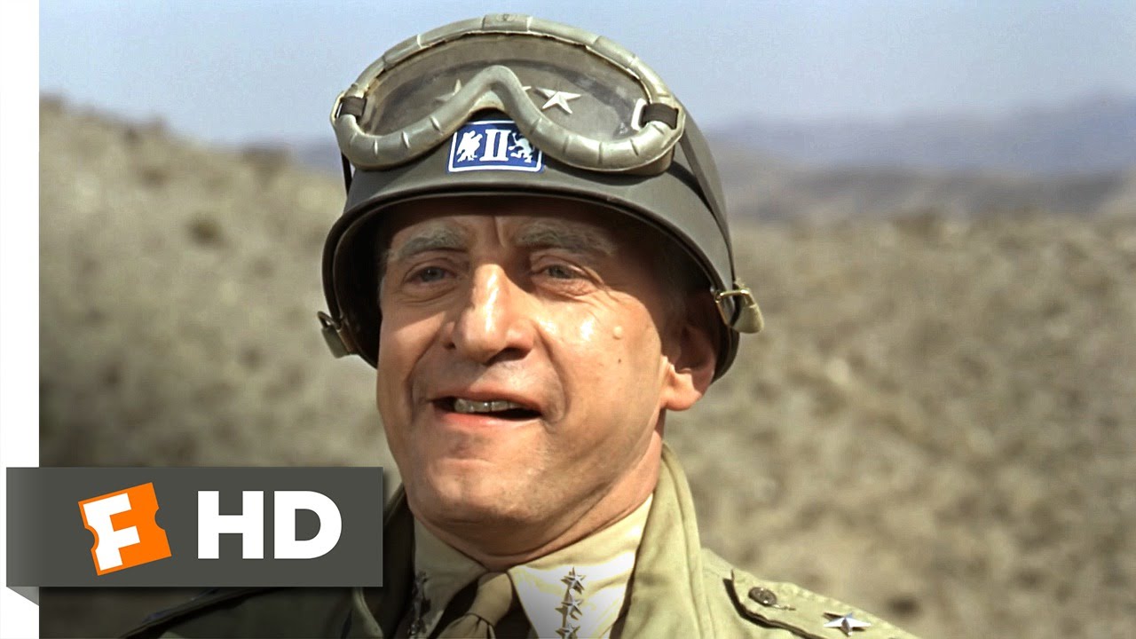 Patton (3/5) Movie CLIP - Rommel, You Magnificent Bastard (1970) HD ...