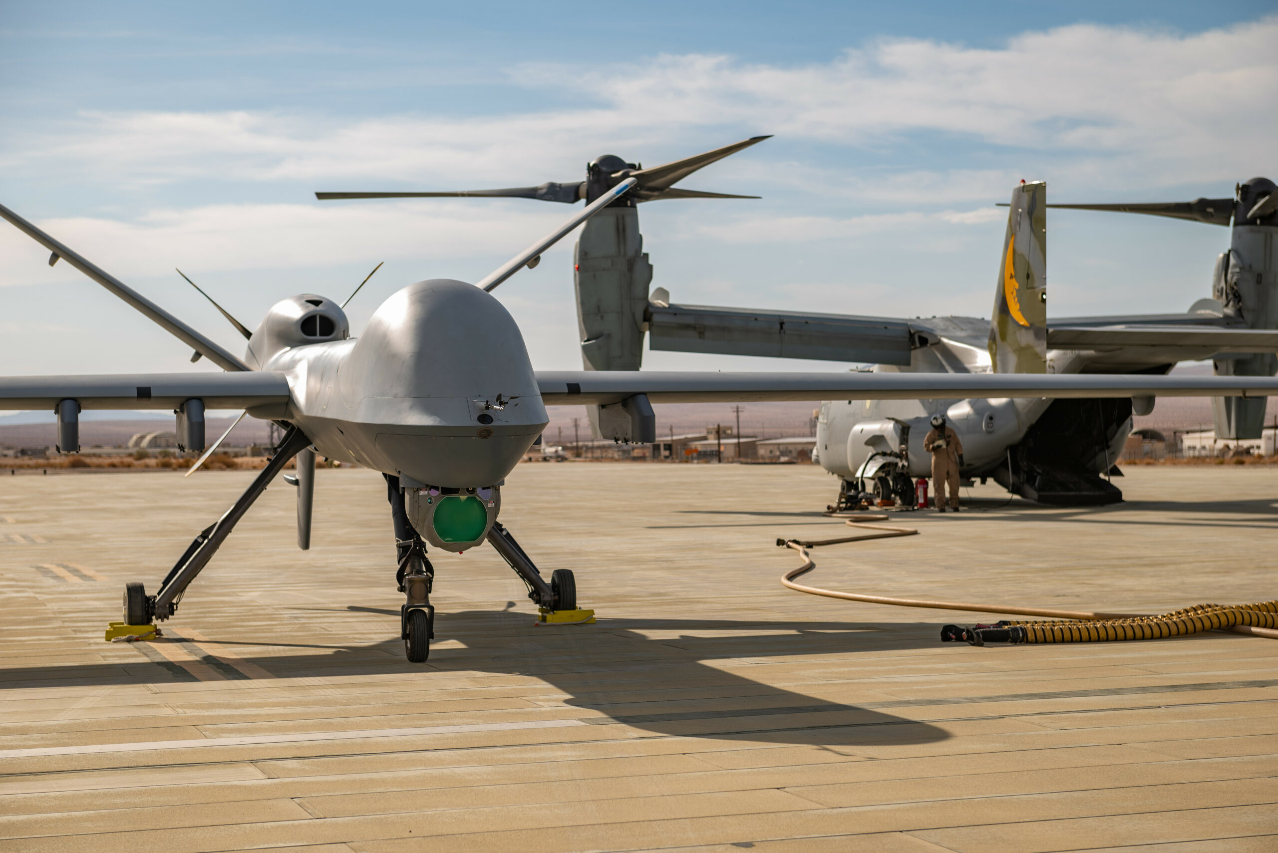 Air Force, Marines Train To Make MQ-9 Reaper Expeditionary - FLYING ...