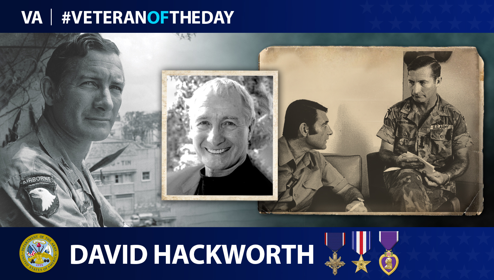 #VeteranOfTheDay Army Veteran David Haskell Hackworth - VA News ...