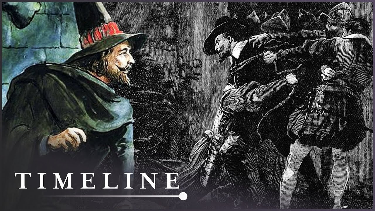 The Real Story Of Guy Fawkes | Gunpowder And Treason | Timeline ...