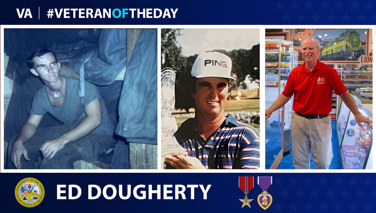 #VeteranOfTheDay Army Veteran Ed Dougherty - VA News | RallyPoint