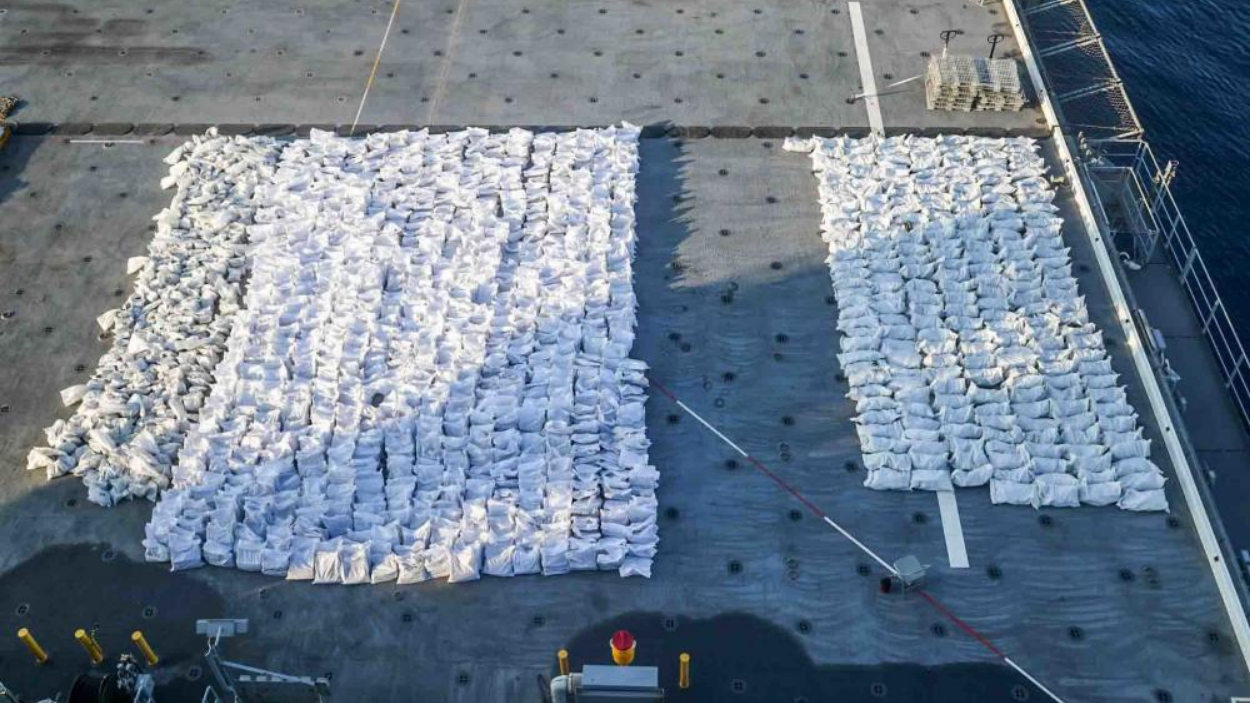 US Navy seizes massive shipment of ammo, explosive material in Gulf of ...