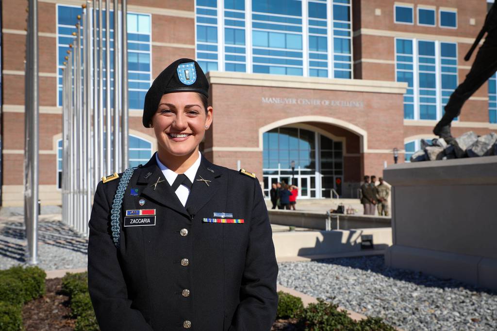 First female Army reservist graduates infantry officer training ...
