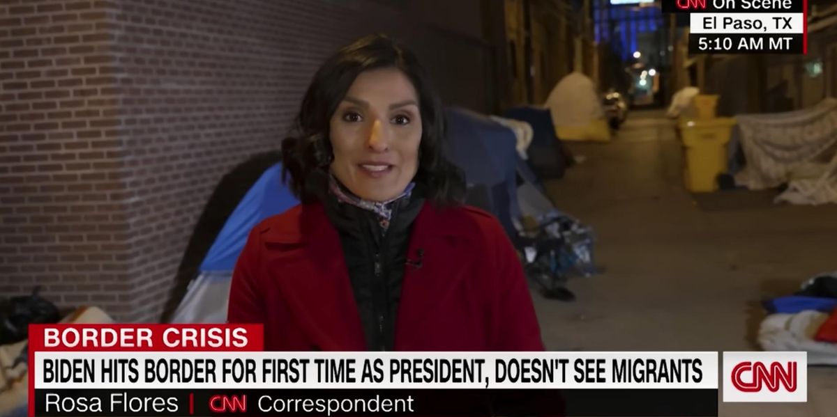 CNN reporter calls out Biden over border visit, delivers fact-check on ...