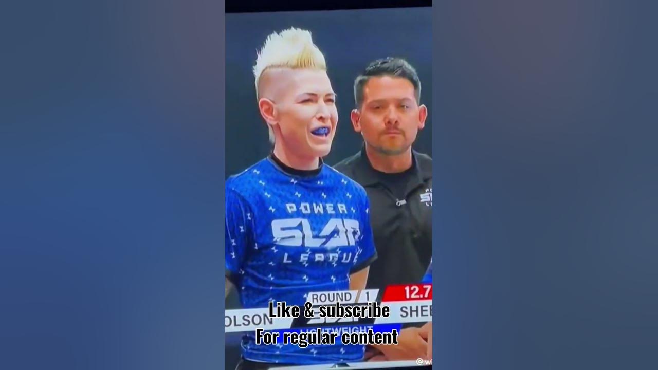 Courtney Olson Slap contest Knockout KO #slapbattles #ko #knockout # ...