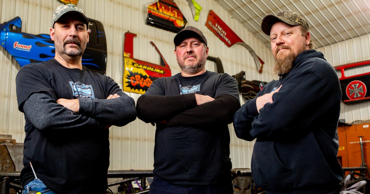 Inside the Illinois workshop building 10,000-pound monster trucks ...